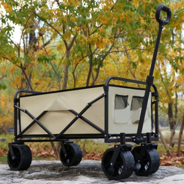 【発売日：2025年06月20日】これさえあれば、 荷物運びも嫌じゃない。大容量サイズ。このワゴンさえあれば、 もう駐車場とキャンプサイトを何度も往復する必要が無くなります。こちらの商品は天板が折りたたみできるダイニングテーブルセットです。...