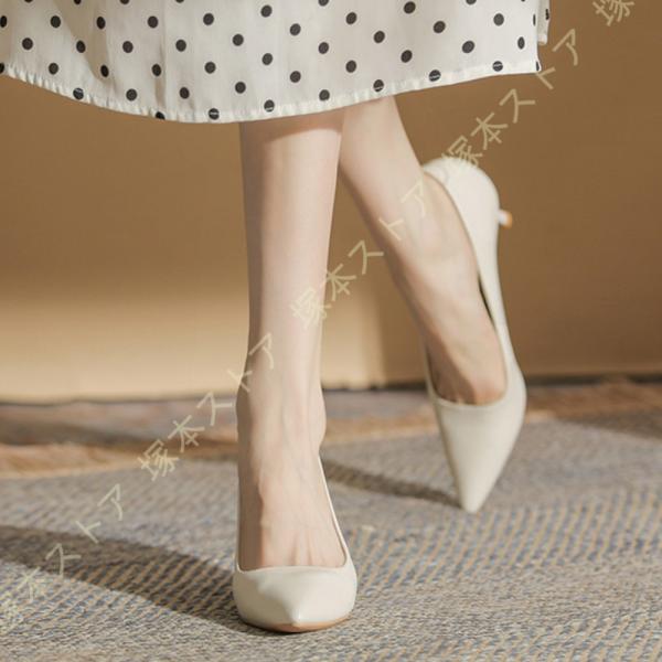 【発売日：2022年12月27日】ポインテッドトゥ ピンヒール パンプス 痛くない 歩きやすい 走れる ハイヒール 美脚 履きやすい 3E 卒園式 卒業式 入学式 オフィス カジュアル ウェディング 結婚式 披露宴 お花嫁 キャバパンプス ...