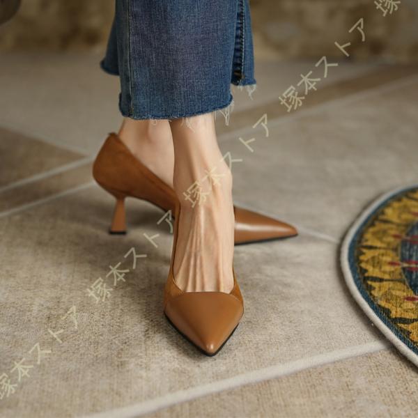 【発売日：2022年12月27日】ポインテッドトゥ ピンヒール パンプス 痛くない 歩きやすい 走れる ハイヒール 美脚 履きやすい 3E 卒園式 卒業式 入学式 オフィス カジュアル ウェディング 結婚式 披露宴 お花嫁 キャバパンプス ...