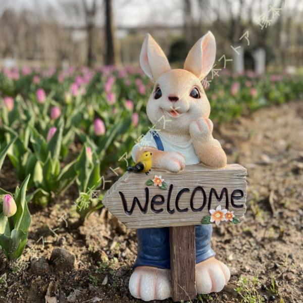 【発売日：2025年03月07日】ガーデニング雑貨 置物☆玄関やお部屋、お庭、そしてエクステリアに最適なアクセントアイテムです。☆ガーデニング雑貨としても活躍し、お庭や玄関を一層華やかに彩ります。☆寄せ植えの隙間をカバーするデコレーションと...