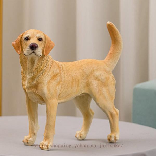 【発売日：2025年07月24日】置物 動物☆デザイン色堅牢度、滑らかな質感、リアルなディテール、かわいい犬の置物は、愛想を見て、優雅さと美しさを備えたデザインです☆多機能防水・日焼け止め、色が褪せるのを防ぎます、屋外装飾に適しています!☆...