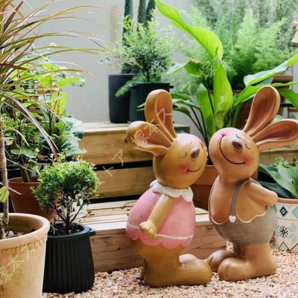 【発売日：2025年12月26日】かわいい動物をお庭に住まわせてみましょう~花壇や玄関先、ベランダに置くだけで、お庭が癒しと楽しさで満たされます!ご自宅や芝生の装飾にスパイスを加え、生活に魅力を加えます!入学式、結婚式、お引っ越しなどのプレ...