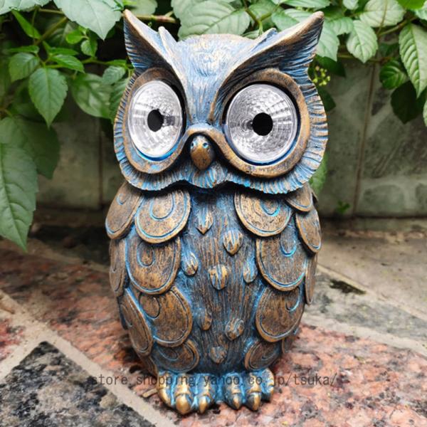 【発売日：2024年12月30日】ガーデン 置物 おしゃれ▼かわいい動物のソーラーライトです。夜になると自動的に点灯し、朝になると自動的に消灯します。▼耐久性・防水性に優れる樹脂素材。▼このガーデンライトは太陽光を利用して動きますので、電源...