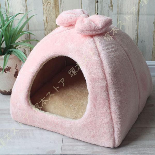 【発売日：2025年08月21日】【商品名】ペットベッド 犬 猫 ハウス ドーム型 カドラー ベッド マット【商品サイズ】S：35*35cm M：45*45cm L：55*55cm【カラー】ピンク ブルー商品説明：★肌触りのいい綿素材ででき...