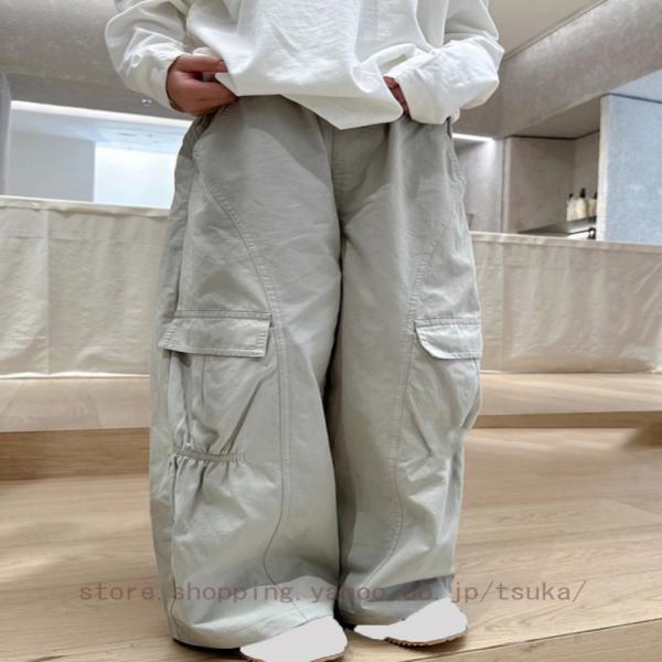 【発売日：2025年09月08日】子供服 ロングパンツ カーゴパンツ 男の子 女の子 長ズボン 無地 カジュアル ジュニア 通気 キッズ ボーイズ ガールズ ウエストゴム 通学 スポーツ 春秋商品内容：ズボン単品◎無地の程よいの厚みで、季節...