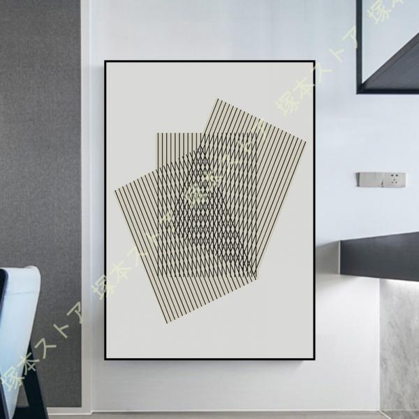 【発売日：2025年08月09日】アートパネル 北欧 モダン★【予めご確認下さい】：フレームはシックなブラックのアルミニウム合金素材なので、頑丈な素材です!▽「雰囲気」：モダン現代風で、お部屋の雰囲気を一瞬に変わります!▽「品質感」：あなた...