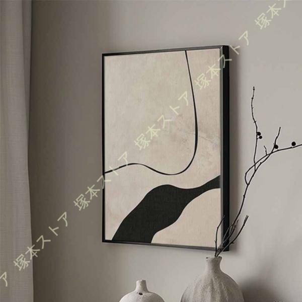 【発売日：2025年08月20日】アートパネル 抽象画□フレーム：アルミニウム合金素材(ブラック)□日常を特別にするアートの輝き!□このデザインは抽象画で、独特な風格があります!□あなたの友人や家族に最高の贈り物をください◇スタイルタイプ：...