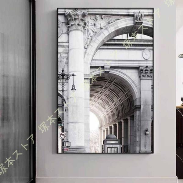 【発売日：2025年09月01日】アートパネル モノクロ■モダン.現代風で、お部屋の雰囲気を一瞬に変わります!■防水キャンバス、色褪なし、高密度のバランスの取れたテクスチャ付きキャンバス!□フレームはシックなブラックのアルミニウム合金素材な...