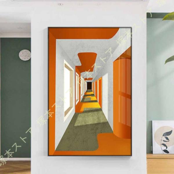 【発売日：2025年09月01日】アートパネル■モダン.現代風で、お部屋の雰囲気を一瞬に変わります!■防水キャンバス、色褪なし、高密度のバランスの取れたテクスチャ付きキャンバス!□フレームはシックなブラックのアルミニウム合金素材なので、頑丈...