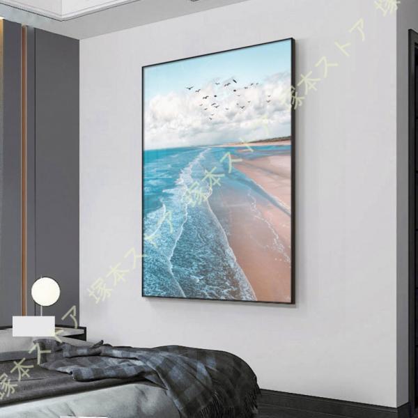 【発売日：2025年09月01日】アートパネル■モダン.現代風で、お部屋の雰囲気を一瞬に変わります!■防水キャンバス、色褪なし、高密度のバランスの取れたテクスチャ付きキャンバス!□フレームはシックなブラックのアルミニウム合金素材なので、頑丈...