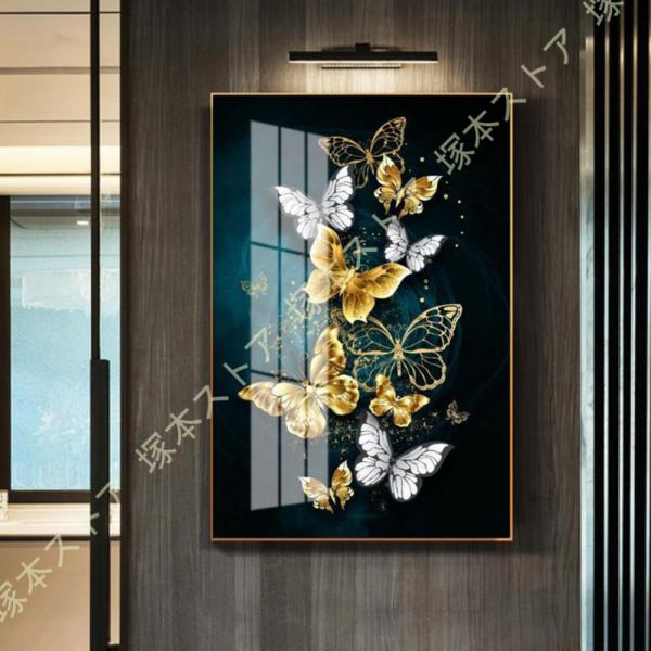 【発売日：2025年09月06日】□アートパネル おしゃれ□★ス.タ.イ.リ.ッ.シ.ュでシンプルなボーダー★緻密なつくり★軽く拭くだけできれいに戻ります★表面がつやつやで、簡単に拭けて便利です★適用されるシーン：ホテルの装飾、インテリア装...