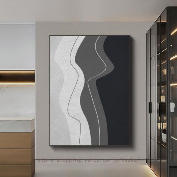 【発売日：2025年09月22日】「北欧 モノクロ アートパネル」☆☆☆自由なイメージで想像の羽を広げる☆☆☆ブラック＆ホワイトを基調にし、モードな空間を演出するアブストラクトアート!何を描いているのか、見る人それぞれの自由な想像を楽しむこ...