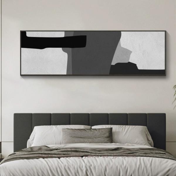 【発売日：2025年09月22日】「北欧 モノクロ アートパネル」☆☆☆自由なイメージで想像の羽を広げる☆☆☆ブラック＆ホワイトを基調にし、モードな空間を演出するアブストラクトアート!何を描いているのか、見る人それぞれの自由な想像を楽しむこ...