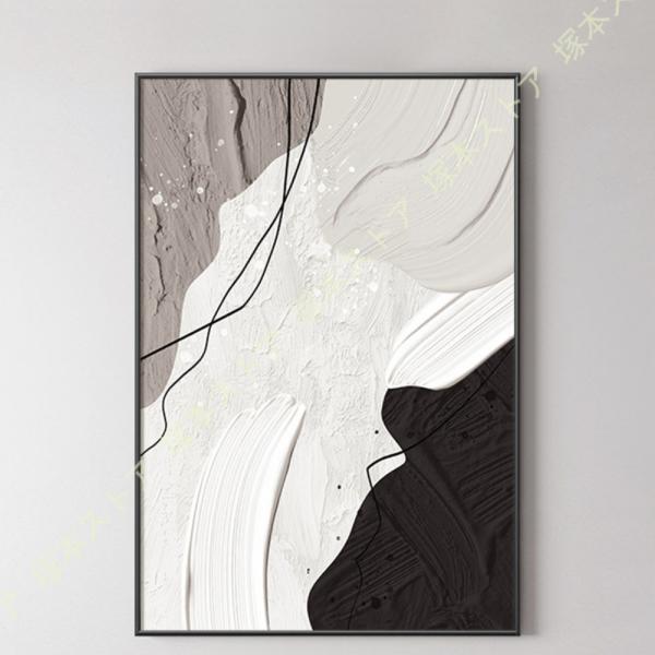 【発売日：2025年10月21日】アートパネル 抽象画▼高解像度の印刷技術により、鮮やかな色彩とリアルな画質を実現!▼防虫・防湿機能も備えて、日常のメンテナンスも簡単!長くご愛用いただける製品です!★【設置例】□玄関、リビングルーム、ダイニ...