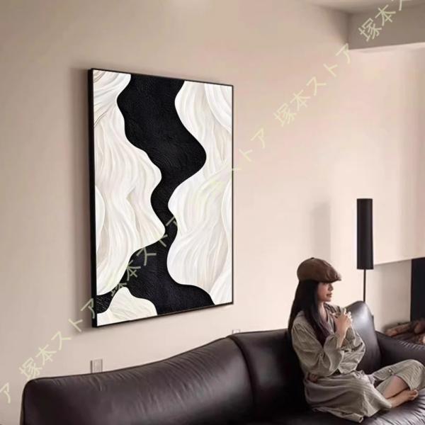 【発売日：2025年10月21日】アートパネル 抽象画▼高解像度の印刷技術により、鮮やかな色彩とリアルな画質を実現!▼防虫・防湿機能も備えて、日常のメンテナンスも簡単!長くご愛用いただける製品です!★【設置例】□玄関、リビングルーム、ダイニ...