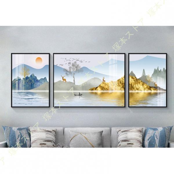 【発売日：2025年10月21日】アートパネル 3枚▼高解像度の印刷技術により、鮮やかな色彩とリアルな画質を実現!▼防虫・防湿機能も備えて、日常のメンテナンスも簡単!長くご愛用いただける製品です!★【設置例】□玄関、リビングルーム、ダイニン...