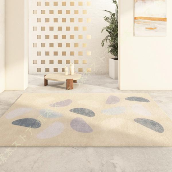 【発売日：2023年01月30日】【ご来店ありがとうございます】 1.一年中快適ラグ 夏場の冷房、冬は床暖房 ホットカーペット対応 ラグマットはポリエステルを採用し、サラッとした触り心地で、冬は暖かく（耐熱試験も合格済みのでホットカーペット...