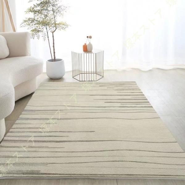 【発売日：2023年01月30日】【ご来店ありがとうございます】 1.一年中快適ラグ 夏場の冷房、冬は床暖房 ホットカーペット対応 ラグマットはポリエステルを採用し、サラッとした触り心地で、冬は暖かく（耐熱試験も合格済みのでホットカーペット...