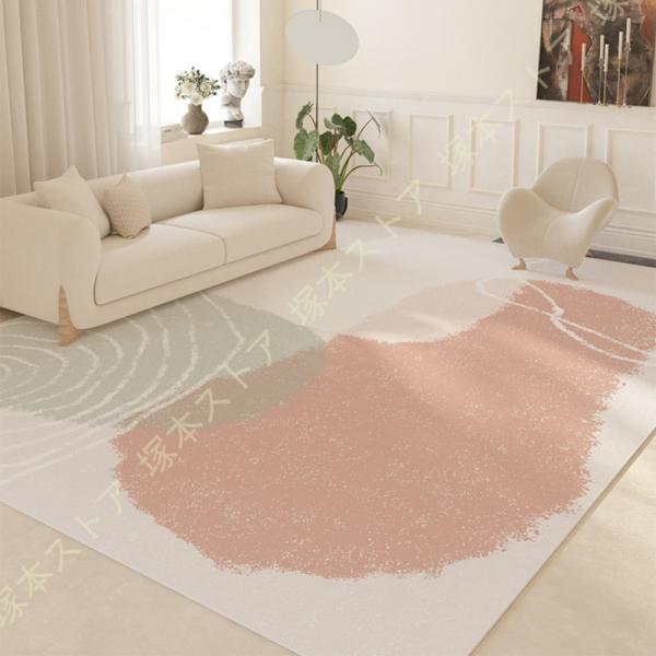 【発売日：2023年01月30日】【ご来店ありがとうございます】 1.一年中快適ラグ 夏場の冷房、冬は床暖房 ホットカーペット対応 ラグマットはポリエステルを採用し、サラッとした触り心地で、冬は暖かく（耐熱試験も合格済みのでホットカーペット...