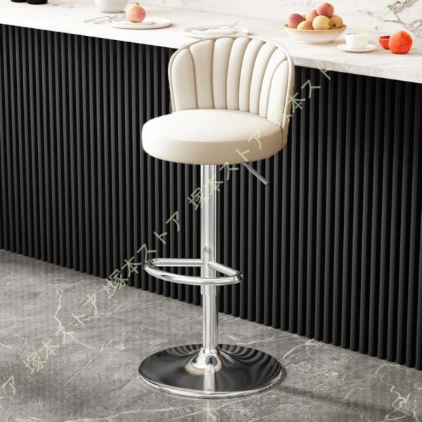 【発売日：2025年06月07日】サイズ：(約)幅36×高さ63~83cm（座面の高）材質：座面PUレザーを使用。中材にウレタンを使用しているので360度回転：カウンターチェアの座面は360度回転するので、狭いスペースでの乗り降りの時にとっ...