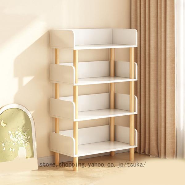 【発売日：2025年10月15日】【高品質材質&amp;安定性】 本棚は高品質のMDF板で作られています!表面は防水加工で汚れがつきにくく、洗いやすいです!【角が丸いデザイン】角が丸いデザインなのでお子様のいるご家庭でも使いやすく、柔らかい...