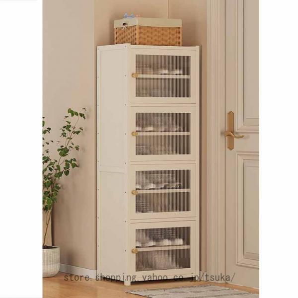 【発売日：2025年08月05日】【素材と特徴】竹は柔軟性と強靭さを兼ね備え、抗菌作用に優れており、下駄箱に最適な素材です!【お手入れのしやすさ】防水、防塵、防カビ加工が施されており、汚れが付きにくく、簡単に拭き取ることができます!【扉付き...