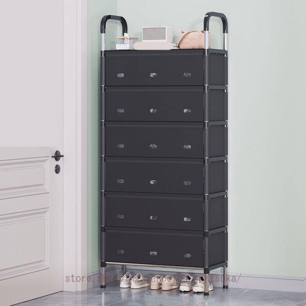 【発売日：2025年09月25日】【省スペースにしっかり収納】ごちゃつきがちな玄関もすっきり片付きます!限られたスペースの玄関でも安心です!【小物置ける天板】 天板に帰宅したときの荷物を置けることができます!便利な置きスペースとして活用でき...