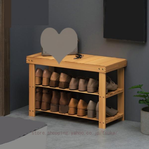 【発売日：2025年07月11日】竹製スツールは環境に優しく、シンプルでおしゃれです。二重の靴棚は、靴の収納に便利です。組み立てが簡単：竹プレートとネジの簡単な組み合わせで、取り付けが簡単です。通気性の良いオープンフレーム構造で、空間の圧迫...