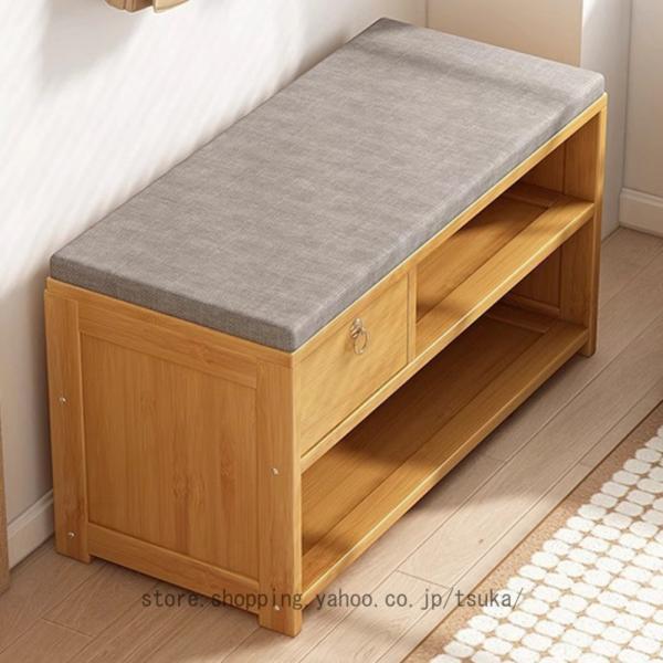 【発売日：2025年07月11日】竹製スツールは環境に優しく、シンプルでおしゃれです。二重の靴棚は、靴の収納に便利です。組み立てが簡単：竹プレートとネジの簡単な組み合わせで、取り付けが簡単です。通気性の良いオープンフレーム構造で、空間の圧迫...