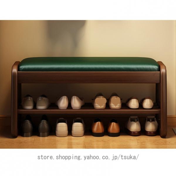 【発売日：2025年07月11日】玄関先で靴を履くときに大活躍な木製ベンチ 履きづらいロングブーツなどでも腰掛けながら脱ぎ履き出来て非常に便利です 。安定感があり、肌さわりがよく、見た目にも自然の味わいが楽しめます。綺麗にオシャレに収納する...