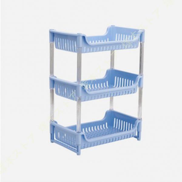 【発売日：2023年05月27日】製品仕様製品名：収納ラック素材：PPカラー：ブルー、グリーン、ピンク  小物収納ラクラク：好きなものを並べて、自分だけのディスプレイができます。また、フォトフレーム、洗面用品や調味料など小物置きとした実用的...