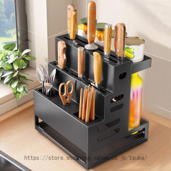 【発売日：2023年08月14日】【商品仕様】箸立て 包丁スタンドキッチンに馴染むシンプルデザイン食卓をオシャレに演出してくれるキッチンアイテムです 製品：A=約25.5*25.5*32.5cm。具体的な製品とサイズは画像の説明を見てくださ...