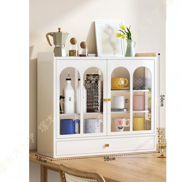 【発売日：2024年07月11日】商品の説明サイズ：A=30*18*44cm。B=30*18*56cm。C=58*18*44cm。D=58*18*56cm。注意：製品の簡単なインストールが必要です。製品は食器棚に限り、他の撮影品は含まれてい...