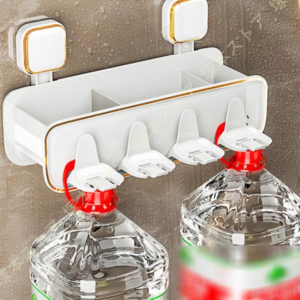 【発売日：2023年06月19日】商品の説明◆材質：ABS素材◆カラー：写真通り◆製品サイズ：4本のコップスタンド=349*173*176mm（コップ×4）。具体的な製品は画像の説明を見てください。注意：歯ブラシ、歯磨き粉、化粧品などの撮影...