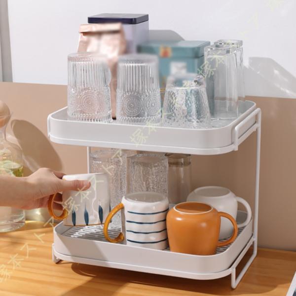 【発売日：2023年06月06日】商品の説明製品：A=約33.5*25.6*28.8cm。B=約31.5*18*23.5cm。具体的なデザインは製品図を見てください。ステンレス製のカップホルダーは、カップホルダー、ガラス、容器の乾燥ラックと...