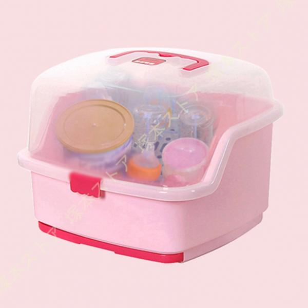 【発売日：2023年05月31日】商品の説明簡単のカラフルでおしゃれな哺乳瓶乾燥ラックです。サイズ：A=33*32*25cm。具体的なデザインは製品図を見てください。注意：哺乳瓶、コップなどは含まれていません。無毒性PP素材を採用して、無臭...