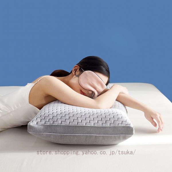 【発売日：2025年09月18日】【サイズ】48*74cm，A=低枕 4B=中枕 C=高枕【ホテル級の品質】枕の芯：上質のポリエステル混合繊維を採用し、枕が柔らかく快適であることを確保します!生地：スーパーシルク滑り、通気性と肌にやさしい感...