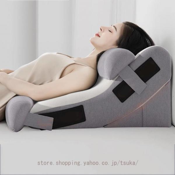 【発売日：2025年05月02日】【記憶フォーム＆ポリエステルカバー】フォームウェッジの芯材がトップのフォームを支え、適度な硬さと十分なサポートを提供します。この枕は体にフィットし、痛みを和らげ、背中、膝、脚、頭部に深い安らぎの眠りをもたら...