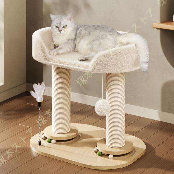 【発売日：2025年05月16日】適用対象：子猫から大型猫まで 猫のおもちゃ鮮やかな色彩は猫の注意を引きやすく、人を引きつける外観を持っています。ペットの注意を引くだけでなく、家具や壁を保護しながら猫とあなたの相互作用を促進します。