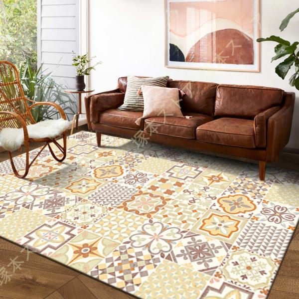 【発売日：2023年05月17日】◆全体の厚さは約6mmです。 ◆材質：（表）ポリエステル ／ 裏面：不織布(滑り止め加工)  上品で優美に、そして、華やかな、上品で豪華、エレガントタイプのペルシャデザインです。 お部屋を華やかに彩りますの...