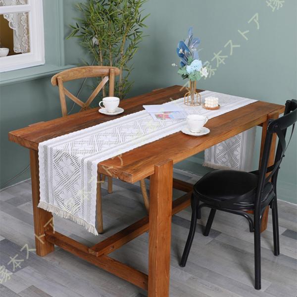 【発売日：2023年05月11日】★テーブルの中央にさらりと敷きこむだけで、ぐっとお洒落な雰囲気を作り出してくれるテーブルランナー!★柔らかく、耐久性があり、環境に優しい、ガラスや陶器の食器、花瓶なども安心して置けます!★お部屋を明るく：パ...