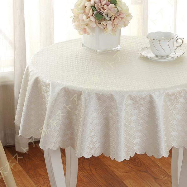 【発売日：2022年11月09日】★【材質】PU   【テーブルクロス サイズ（CM）】 円形：  直径  R140cm R160cm R180cm R200cm R220cm R240cm R260cm R280cm R300cm R32...