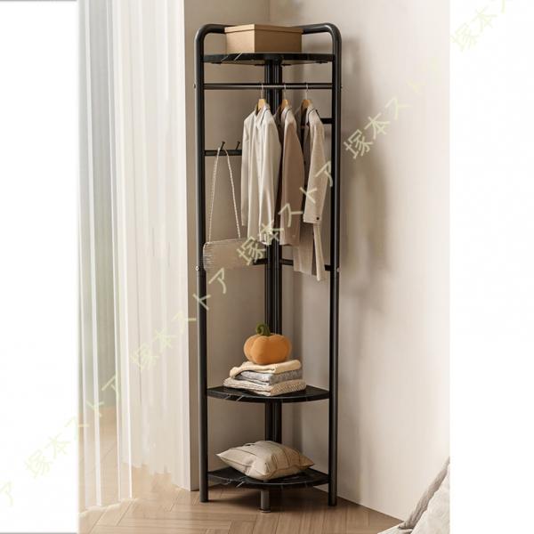 【発売日：2025年03月18日】●ハンガーラックだけ売っていて、画像の他のものは飾りですよ。●【よく使う服や小物を掛けて】：上着やバッグ、制服など毎日使うものの収納に便利。さっと取り出せて、お出かけもスムーズに。省スペースサイズとして設計...