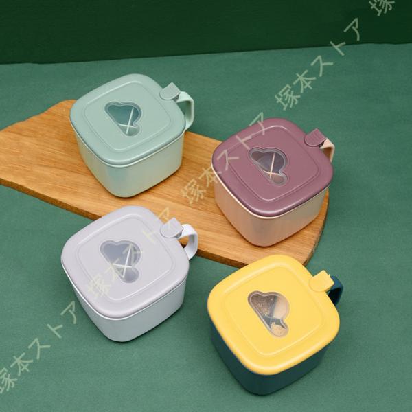 【発売日：2023年03月27日】商品の説明素材：PPプラスチックSサイズ：約11×11×7cm（4個）/色：ブルー/ピンク//グリーン/ホワイト複数のシナリオに適しています4つの調味料ポットを組み合わせてセットにすることで、調味料の選択肢...