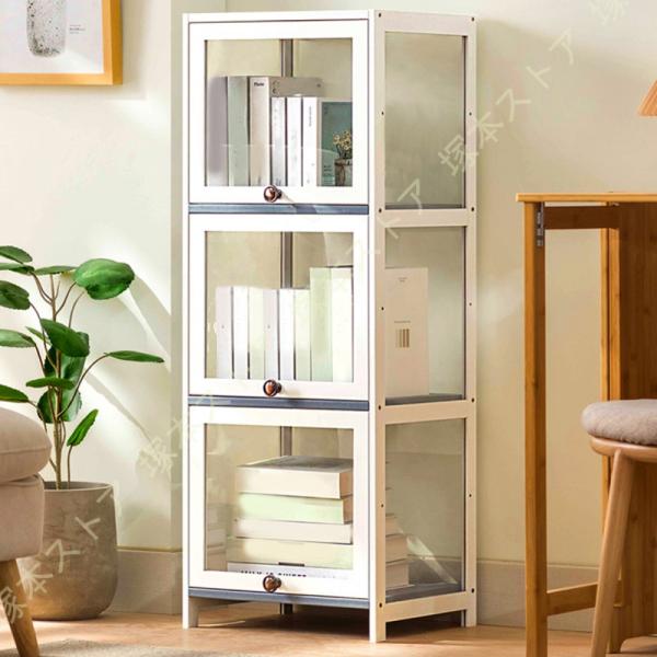 【発売日：2025年09月11日】本棚は合理的なレイアウトと多様な収納ソリューションを提供します!★【サイズは、ページで写真で確認できます!】★【防塵 防虫】小物をほこり、虫から守ります!エンボス加工のガラスで、使用時の安心感を向上します!...