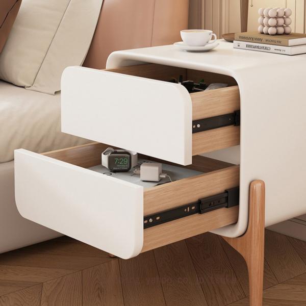 【発売日：2025年01月07日】★【正確なサイズは、ページで写真で確認できます。】★【潤沢な木目】：潤沢な木目ときめ細かく滑らかな手触りが特徴で、欠点が少なく、色と模様がより均質なグレードです。 キャビネットは、ベッドに寝たままでも引き出...