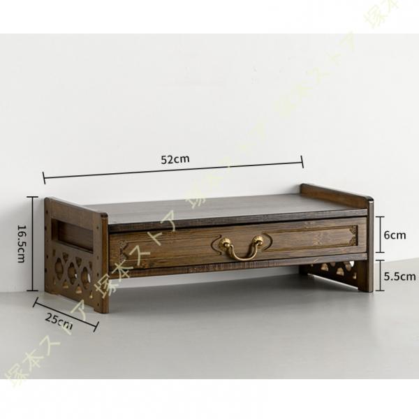 【発売日：2024年03月18日】★【正確な寸法は、ページで写真で確認できます。】【机上台】モニター台、木製、簡約なデザイン、高級な木色、部屋のイメージを損わない、どんなスタイルの部屋にも対応します。PC使用以外にも収納ラックとして大活躍。...