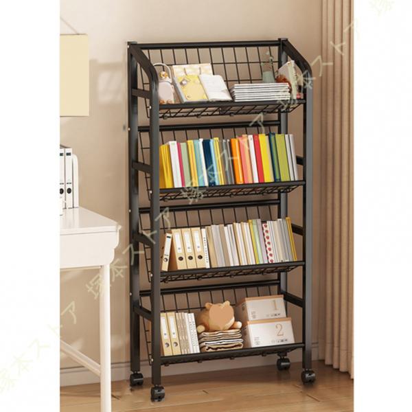 【発売日：2026年01月12日】製品名：多層収納ラック材質：炭素鋼色：黒サイズ：2層：約50/70×25×63cm3層：約50/70×25×95cm4層：約50/70×25×127cm【頑丈な構造＆安定感】スーパーの棚は厚みのあるスチール...