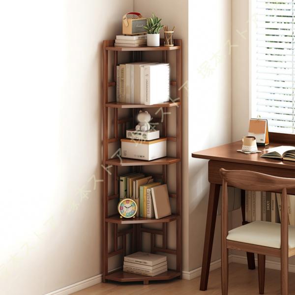 【発売日：2025年04月15日】●素材：楠竹●【便利&amp;省スペース】お部屋の角にピッタリ付けて飾れるラックです。床面積を節約しながら、壁スペースを最大限に活用します。シンプルなデザインは、どのお部屋にも合わせやすく、お洒落な空間に早...