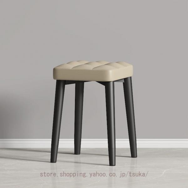 【発売日：2025年03月19日】【お洒落なデザイン】スツールの高さは45cmとダイニングテーブルで使いやすい高さになっています。【頑丈で安定】無垢材の脚は重厚感があり、頑丈で安定性が優れているです。長く使い続けられます。表面には丁寧な磨き...